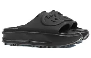 Gucci Interlocking G Slides - Black