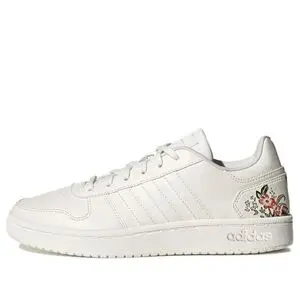Adidas Hoops 2.0 Floral Sneakers - White