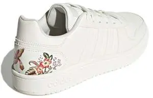 Adidas Hoops 2.0 Floral Sneakers - White
