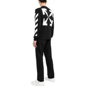 Off-White Arrow Stripe Pullover