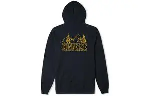 CONVERSE Mountain Logo Hoodie - Black