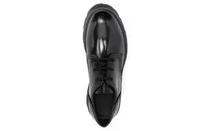 Alexander McQueen Wander Lace-up Platform Loafers - Black