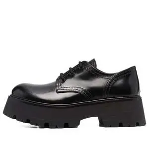 Alexander McQueen Wander Lace-up Platform Loafers - Black