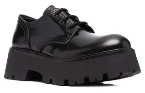 Alexander McQueen Wander Lace-up Platform Loafers - Black
