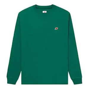 NEW BALANCE Made In Usa Core Crewneck Long Sleeves T-shirt Asia Sizing - Classic Pine