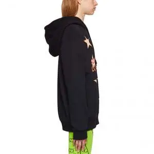 Gucci Logo Love Parade Cotton Hoodie