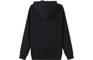 Gucci Logo Love Parade Cotton Hoodie - Black