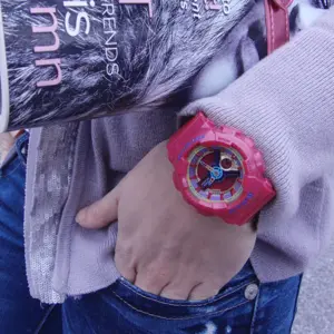 Casio Baby-g Ba-112-4a Wristwatch - Pink