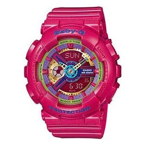 Casio Baby-g Ba-112-4a Wristwatch - Pink