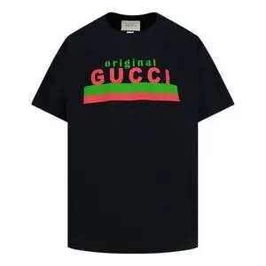 Gucci Original Print Oversize T-shirt - Black