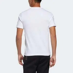 Adidas Easy As Tee Foot Ball Training Sports Round Collar Male