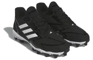 Adidas Icon Md Cleats - Core Black/cloud White/cloud White