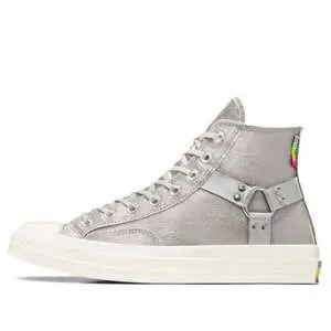 CONVERSE Chuck 70 Pride High Top Sneakers - Silver/white