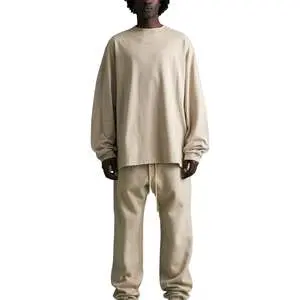 Fear Of God Fw23 Long Sleeve Tee 'silver Cloud