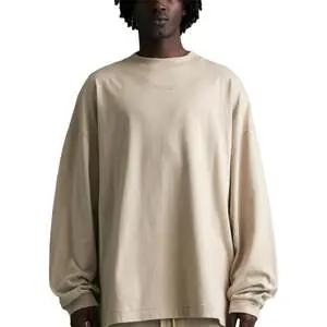 Fear Of God Fw23 Long Sleeve Tee 'silver Cloud