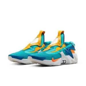 Nike Adapt Huarache 'hyper Jade' Sneakers - Blue/yellow