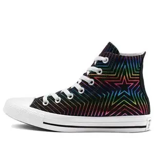 CONVERSE Chuck Taylor All Star High Top Sneakers With Star Graphic - Black