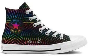 CONVERSE Chuck Taylor All Star High Top Sneakers With Star Graphic - Black