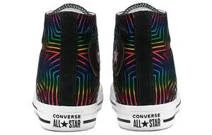 CONVERSE Chuck Taylor All Star High Top Sneakers With Star Graphic - Black