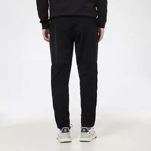 Adidas Sports Essentials Knitted Tricot Snap Pants - Black
