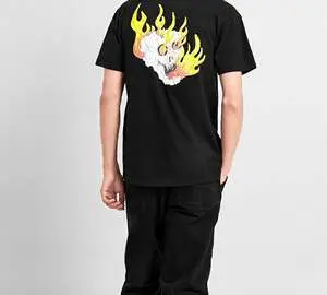 VANS Back Printing Short Sleeve Couple Style