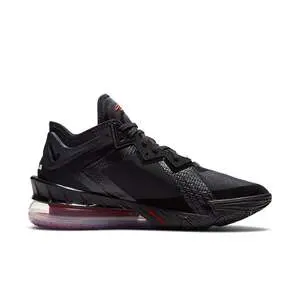 Nike Lebron 18 Low 'bred' Athletic Sneakers - Black