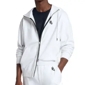 Nike Nrg Full-zip Hoodie - White/black
