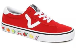 VANS Sport Sidewall Print Fruits - Red