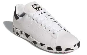 Adidas Stan Smith Primegreen Le Spikeless Golf "cow Print - White/black