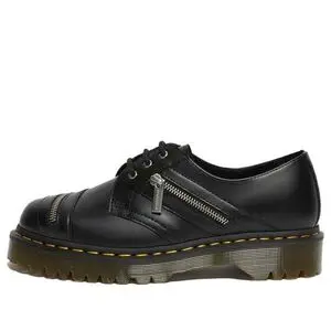 Dr. Martens 1461 Bex Zip Leather Shoes - Black