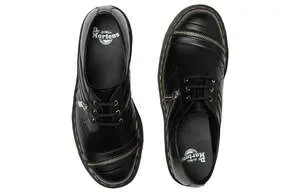 Dr. Martens 1461 Bex Zip Leather Shoes - Black
