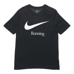 Nike Dri-fit Sports Short Sleeve - Black