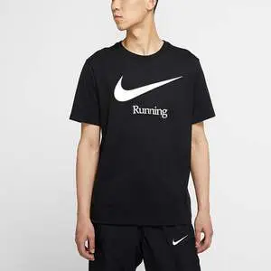 Nike Dri-fit Sports Short Sleeve - Black
