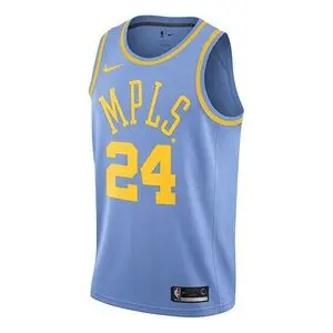 Nike Los Angeles Lakers Kobe Bryant #24 Basketball Jersey - Blue