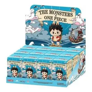 POP MART One Piece The Monsters Labubu Sealed Case - Multi-color