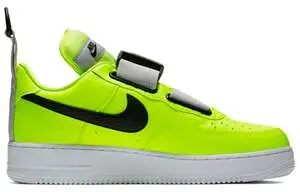 Nike Force 1 Low Utility 'volt' Sneakers - Volt/white-black