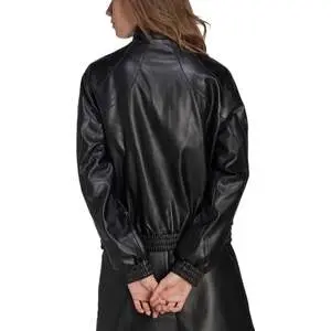 Adidas Adicolor Faux Leather Jacket