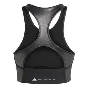 Adidas By Stella Mccartney Shiny Training Crop Top