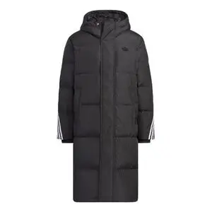 Adidas Long Down Jacket - Black