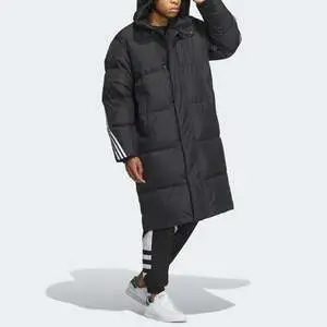 Adidas Long Down Puffer Jacket With Hood