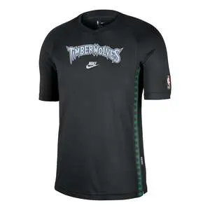 Nike Minnesota Timberwolves Hardwood Classics Dri-fit T-shirt - Black