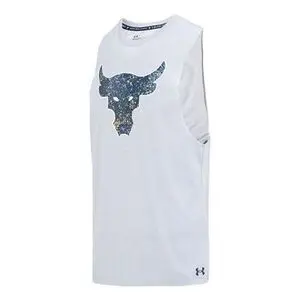 Under Armour Project Rock Brahma Bull Tank - Grey/blue
