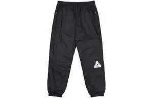 PALACE Polar Grid Reverse Bottoms - Black