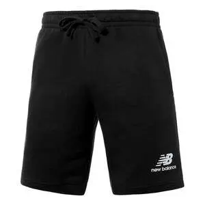 NEW BALANCE Essentials Stacked Logo French Terry Shorts