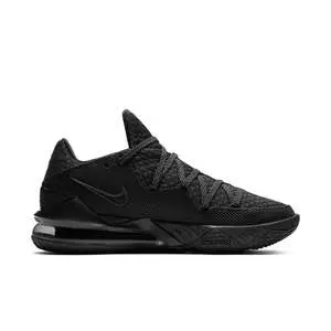 Nike Lebron 17 Low Basketball Sneakers - Black