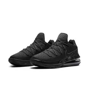 Nike Lebron 17 Low Basketball Sneakers - Black