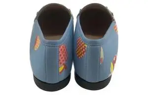 Gucci Horsebit Slip-on Loafers - Blue/red