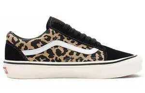 VANS Old Skool 36 Dx Anaheim Factory Leopard Print Sneakers - Black/brown