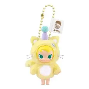 POP MART Baby Molly Pocket Friends Vinyl Plush Pendant 'enjoy The Sunshine - Multi-color