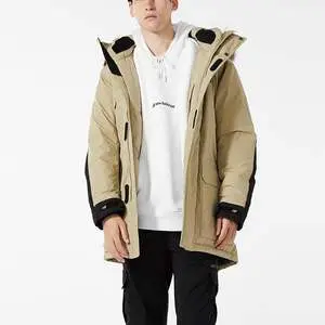 NEW BALANCE Down Parka - Beige/black